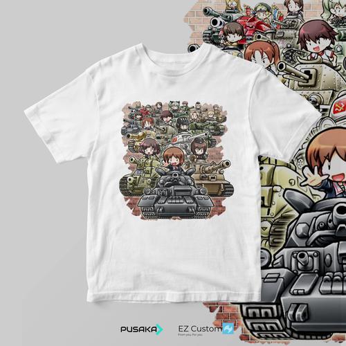 Jual Chibi GUP - Kaos Anime Girls Und Panzer Chibi - XS - Jakarta Pusat ...