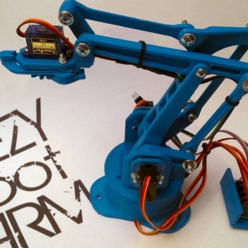 Jual Arm Robot Arduino ( Kit Only) - 3d Printing - Kota Surakarta 