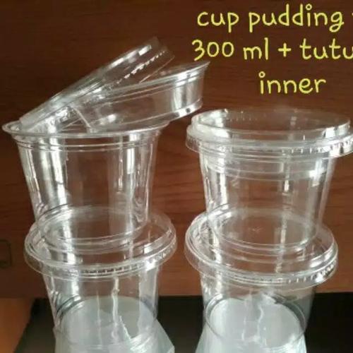 Jual Cup pudding vla uk 300 ml / wadah puding vla uk 300 ml - Kota ...