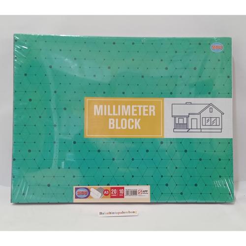 Jual Buku Milimeter Block A3 Sidu - A3 - Kota Palembang - Bakul Tinta ...