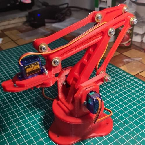 Jual Arm Robot Arduino Kit + Servo - 3d printing - Kota Surakarta ...