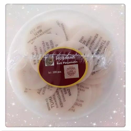 Jual Roti/Hosti Perjamuan Kudus - Ayat Besar (5cm) isi 100 - Jakarta ...