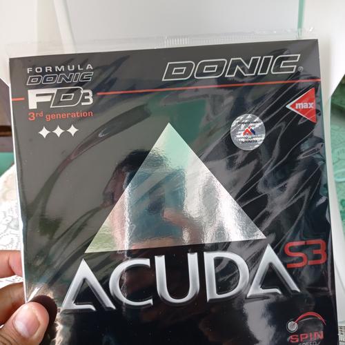 Jual KARET TENIS MEJA DONIC ACUDA S3 ORIGINAL - Merah - Jakarta Timur ...