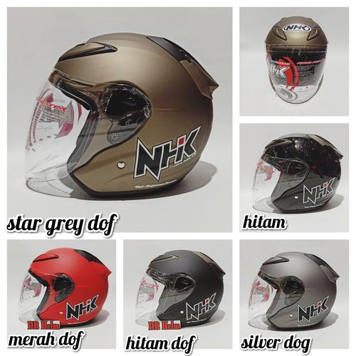 Jual HELM NHK R6 SOLID/POLOS HALF FACE - XXL - Jakarta Selatan - DR ...