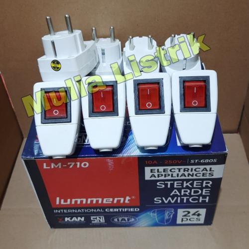 Jual steker lampu Lumment steker saklar - Kota Depok - Mulia Listrik ...