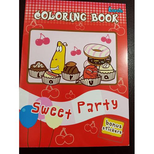Jual Buku mewarnai Larva/ Coloring book Larva - Kab. Bandung - King ...