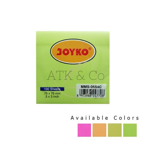 Jual Memo Tempel Sticky Notes Joyko MMS-0654C - Kertas Stick Note Pad ...