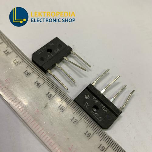 Jual Dioda Diode Sisir 6A 608 800V TIPIS Bridge Rectifier KBJ608 - Kota ...
