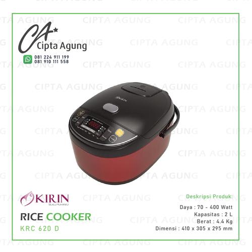 Jual DIGITAL RICE COOKER MAGIC COM 2 L KIRIN KRC-620D KRC 620D KRC 620 D - Merah - Kota Bandung ...