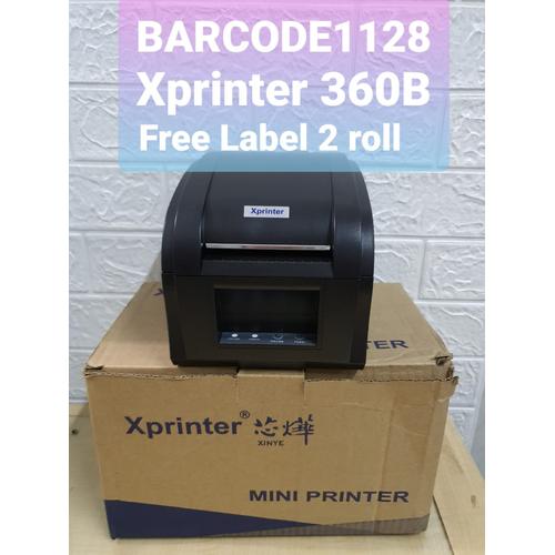 Jual PRINTER BARCODE THERMAL / LABEL PRINTER XPRINTER XP-360B - USB ...