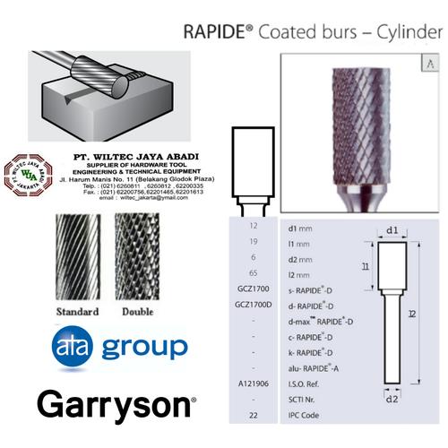Jual GARRYSON - CARBIDE BURRS ROTARY TUNGSTEN (Coated) GCZ1700D ENGLAND ...