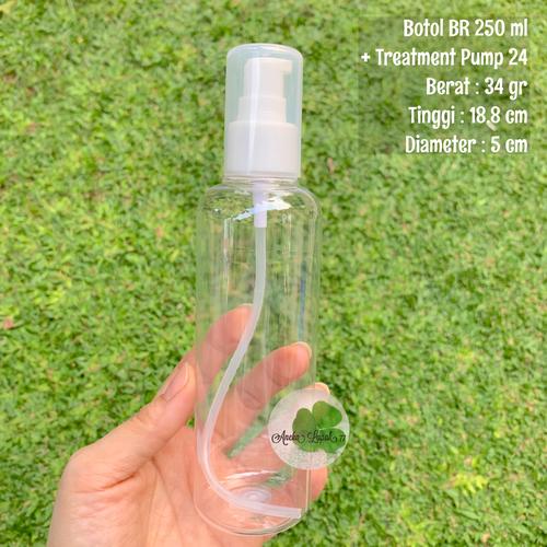 Jual Botol treatment pump 250 ml botol pump repack lotion gel cream ...