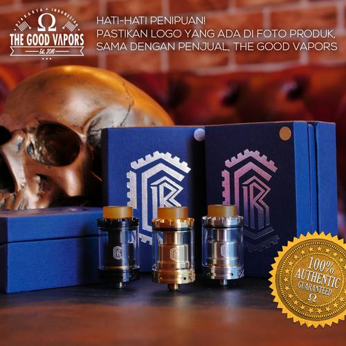 Jual Reload RTA Authentic from Reload Vapor USA - Black / Gold - Hitam ...