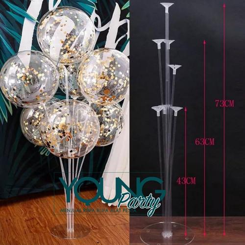 Jual standing balon/Tatakan balon/Tiang decoration balon 7 in1 ...