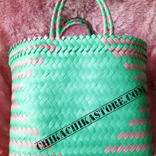 Jual tas pasar anyam keranjang belanja tali tradisional xl - Jakarta ...