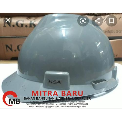 Jual Helm Proyek NSA / Helm Safety - Abu-abu - Kota Cilegon - Mitra ...
