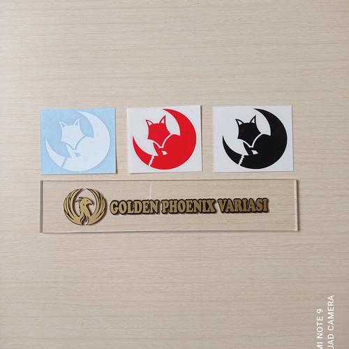 Jual STIKER CUTTING DECAL LOGO WHITE FOX PROJECT - Kota Bandung ...