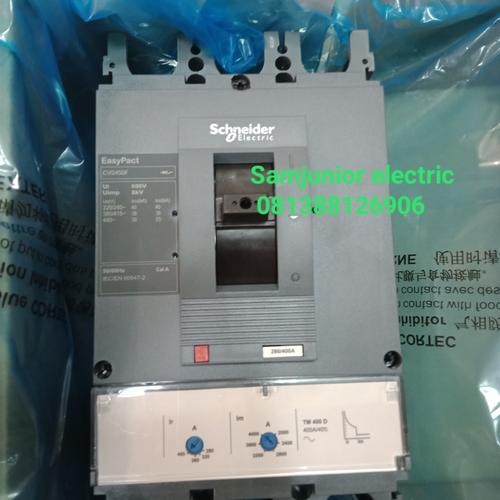 Jual MCCB CVS400F 3P 400A Schneider 36kA - Jakarta Pusat - Bangkitjayamandiri | Tokopedia