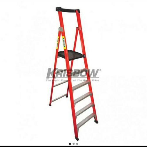 Jual tangga 2.4 meter handle ladder podium 8ft 240cm fiberglass ...