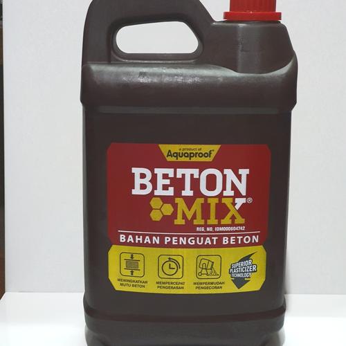 Jual Cairan Obat Pengeras Beton BETONMIX 5 Ltr 1 Gln / Obat Cor Beton ...