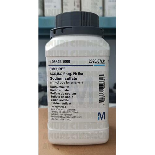 Jual Sodium sulfate anhydrous | Na2SO4 | 106649 merck | 500 Gram - Kota ...