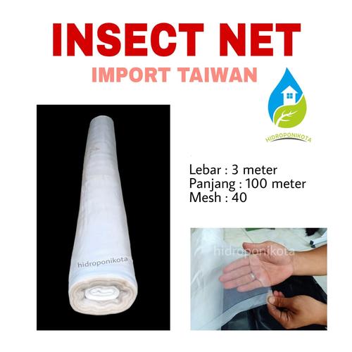 Jual insect net lebar 3 meter mesh 40 - insectnet - Kota Surabaya ...