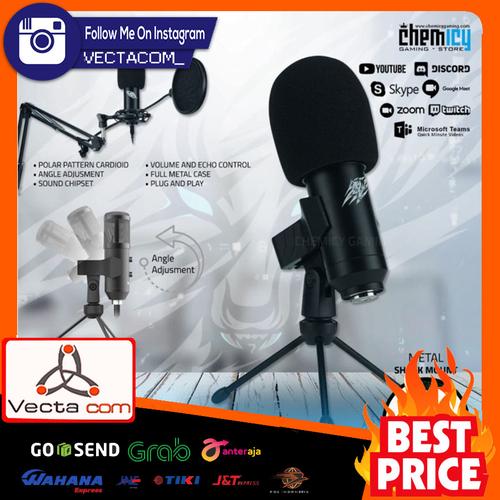 Jual Sades Orpheus Condenser Gaming Microphone - Hitam - Jakarta Pusat ...