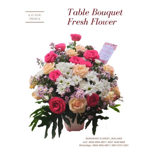 Jual bunga vas/ buket bunga vas/ buket bunga/rangkaian bunga vas/bunga ...