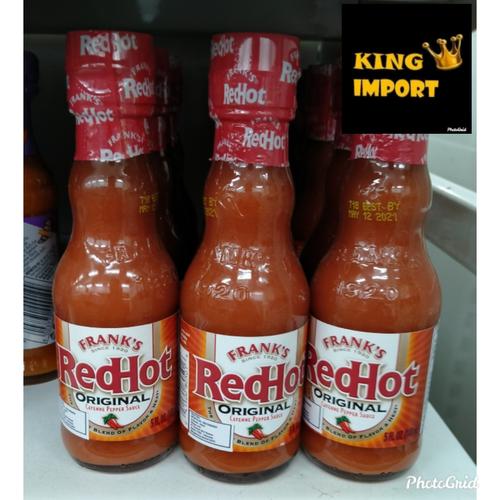 Jual Saus Frank's Franks Redhot Red Hot Original Cayenne Sauce 148ml ...