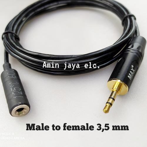 Jual Kabel extension jack mini stereo 3,5 male to female - 5 meter ...