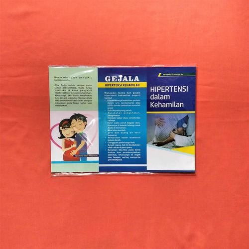 Jual Leaflet Hipertensi Dalam Kehamilan - Brosur Kesehatan - paket isi 25 - Kab. Sleman ...
