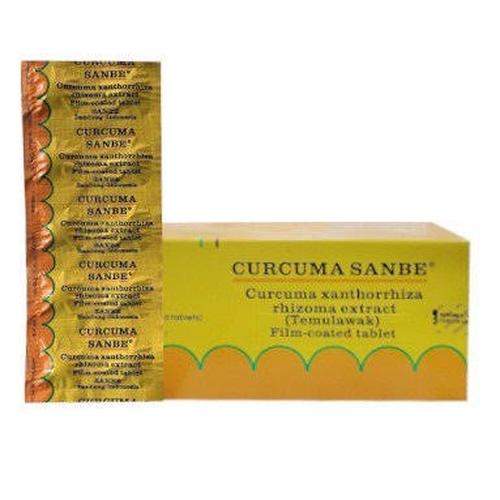 Jual Vitamin | Suplement makanan | CURCUMA SANBE TABLET - STRIP - Kota ...