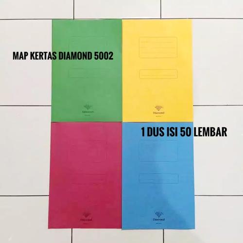 Jual Map Kertas DIAMOND 5002 1 Dus isi 50 Lembar - Biru - Kota Bekasi ...