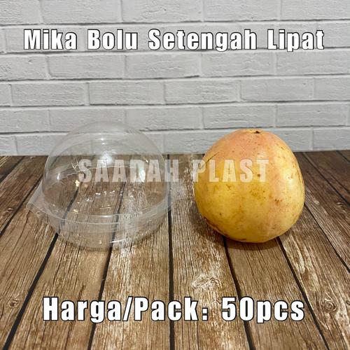 Jual (ISI 50) Mika Cupcake Bulat Muffin Cake Tart Bolu Setengah Bola ...