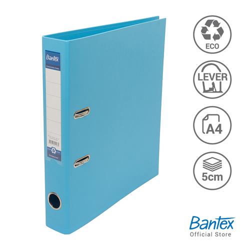 Jual Bantex Lever Arch File Ordner Plastic A4 5cm Sky Blue #1451 23 ...
