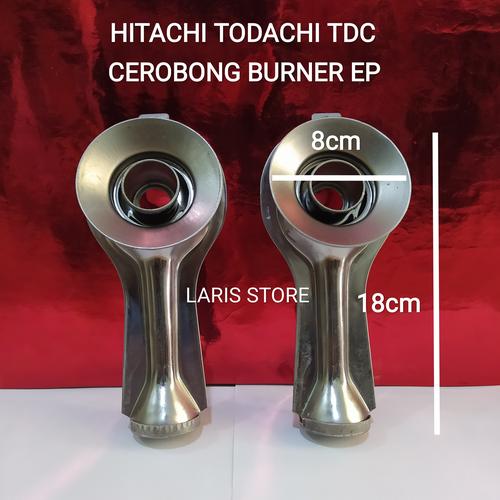 Jual Cerobong Untuk Burner EP Kompor Gas Hitachi Todachi TDC (Cerobong ...