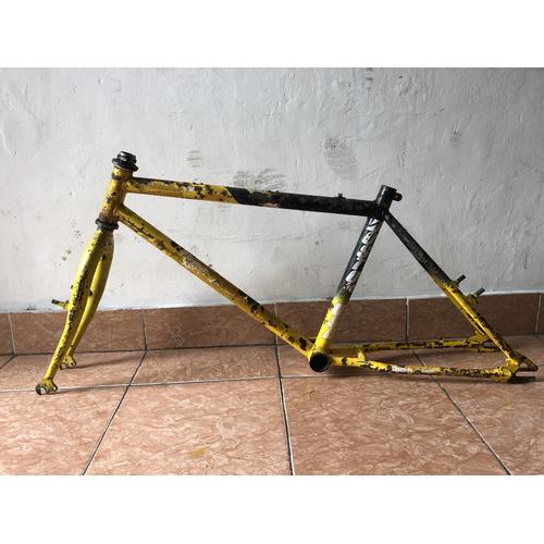 Jual Frame sepeda gunung MTB jadul 20 inc kuning hitam - Kab. Garut ...