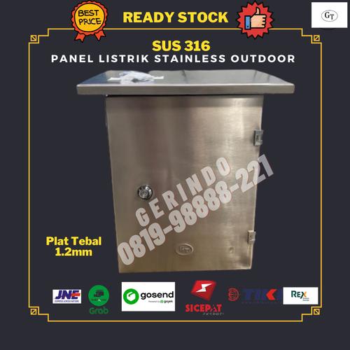 Jual Box Panel Stainless Uk. 300x200x150mm SUS 316 1.2mm Doff - GT ...