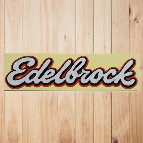 Jual STIKER EDELBROCK LOGO - Kota Bandung - Stickerku_ | Tokopedia