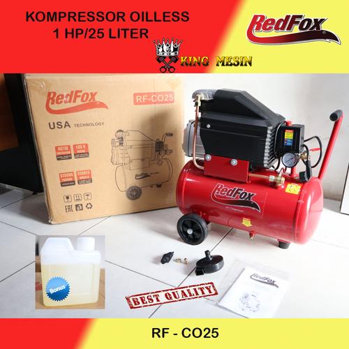 Jual MESIN COMPRESSOR/KOMPRESOR ANGIN OIL LESS 1HP/25LITER RF-CO25 ...