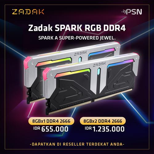 Jual Ram Zadak Spark RGB DDR4 - 8GB x 2 4133Mhz - Kota Samarinda - Masterpiece Computer SMD ...