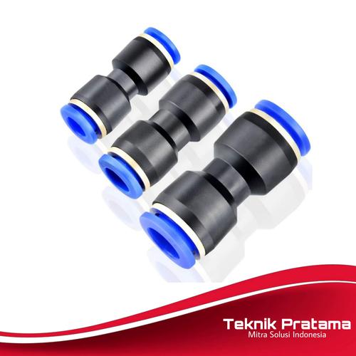 Jual Fitting Pneumatic lurus selang ukuran 6mm x 6mm MPU 6 - Jakarta ...