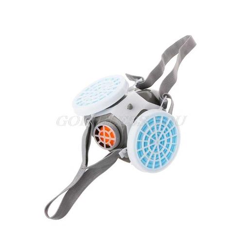 Jual Masker Respirator Gas Mask Chemical Filter udara asap bau kimia ...