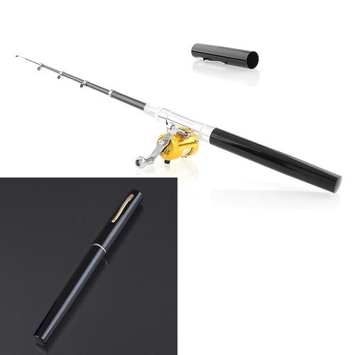 Jual Pancing Joran Model Pena Mini Portable Fishing Rod Panjang 1 Meter ...