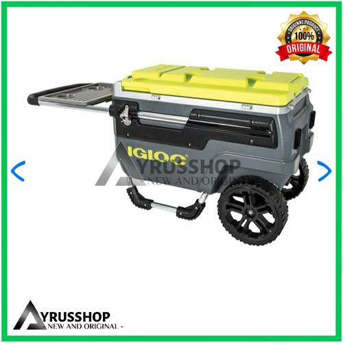 Jual Cooler Box Kereta Dorong/Cool Box/Ice box/IGLOO 66L Tahan Suhu 5 ...