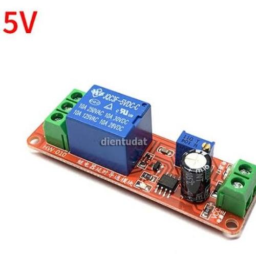 Jual Art techno New Part Relay 5v dc NE555 delay timer switch 5vdc 10A ...