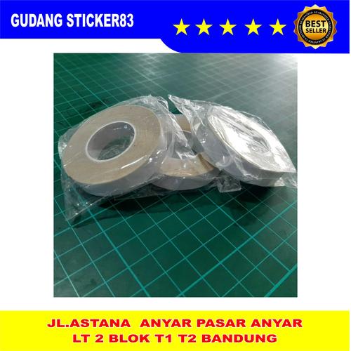 Jual Lis Pelek Polos Strip List Velg 1cm Scotlite Sticker - Putih ...