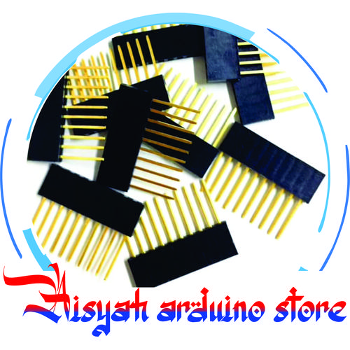 Jual Arduino Stackable Header Shield 10P 10 Pin 2.54mm 2.54 mm 10mm ...