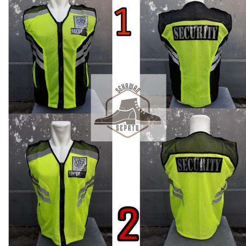 Jual Rompi Satpam Jaring Rompi Security Model Terbaru Rompi K3 SECURITY ...