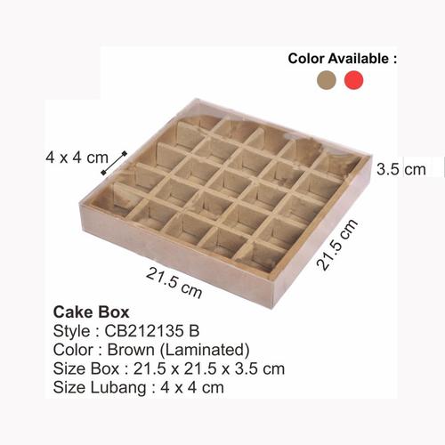 Jual TC - CB212135 Box Nastar Sekat Mika / Dus Kotak Sekat / Cookies ...